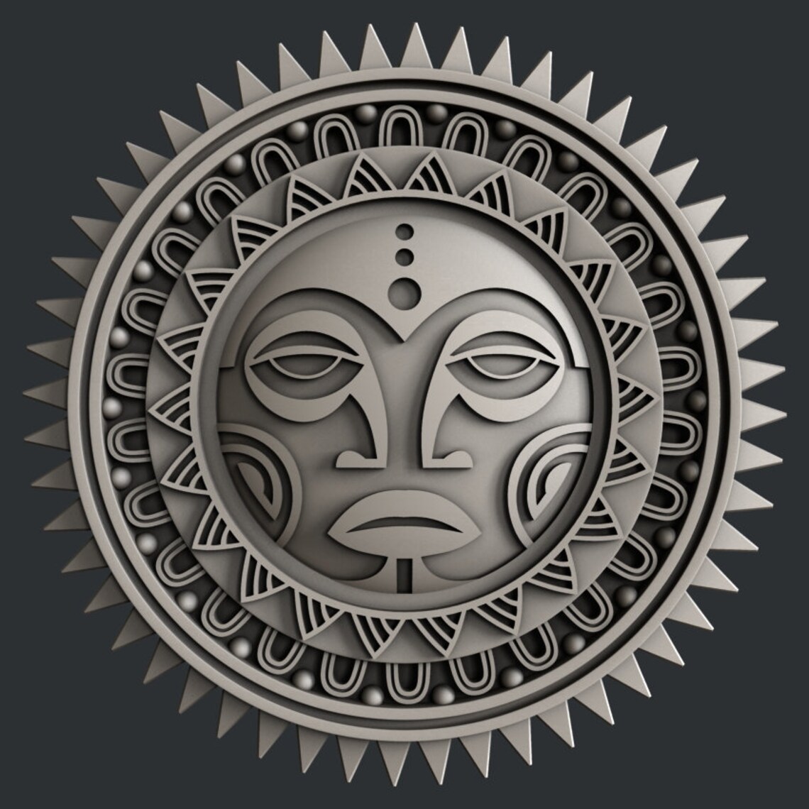 3d STL Models for CNC Router Polynesia Sun | Etsy Ireland