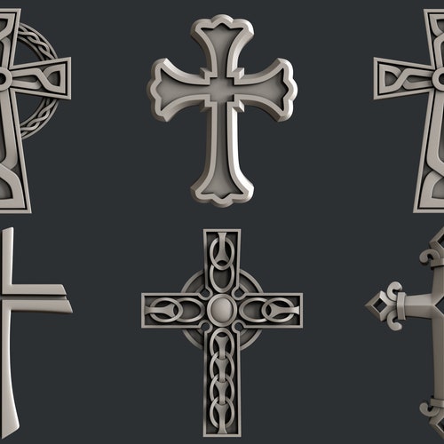 Celtic Cross 3D STL Files for CNC and 3D Printer. - Etsy
