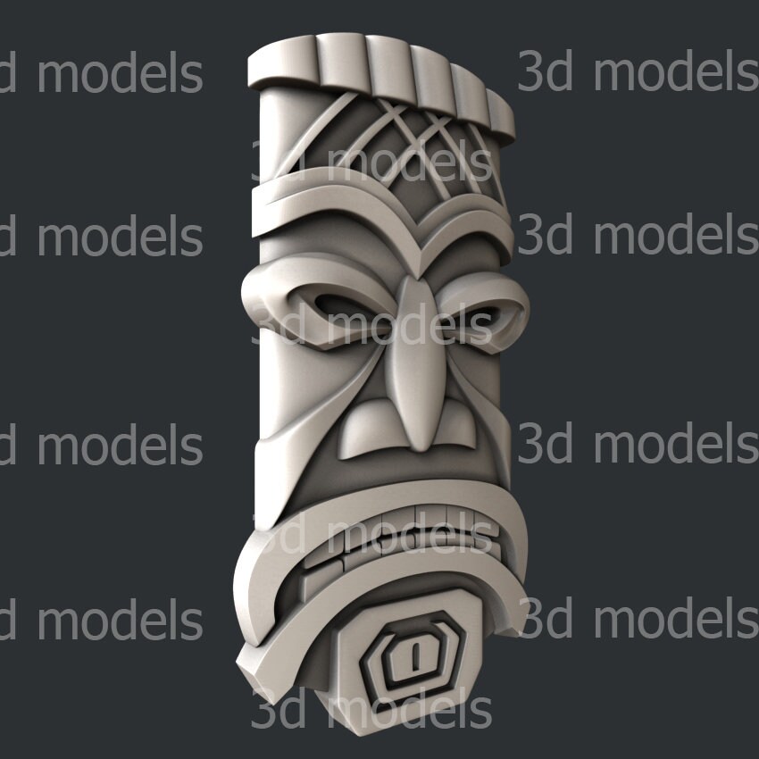 3d STL Models for CNC Router Totem Set2 - Etsy
