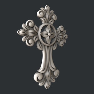3d STL Models for CNC, Artcam, Aspire, Relief Cross - Etsy