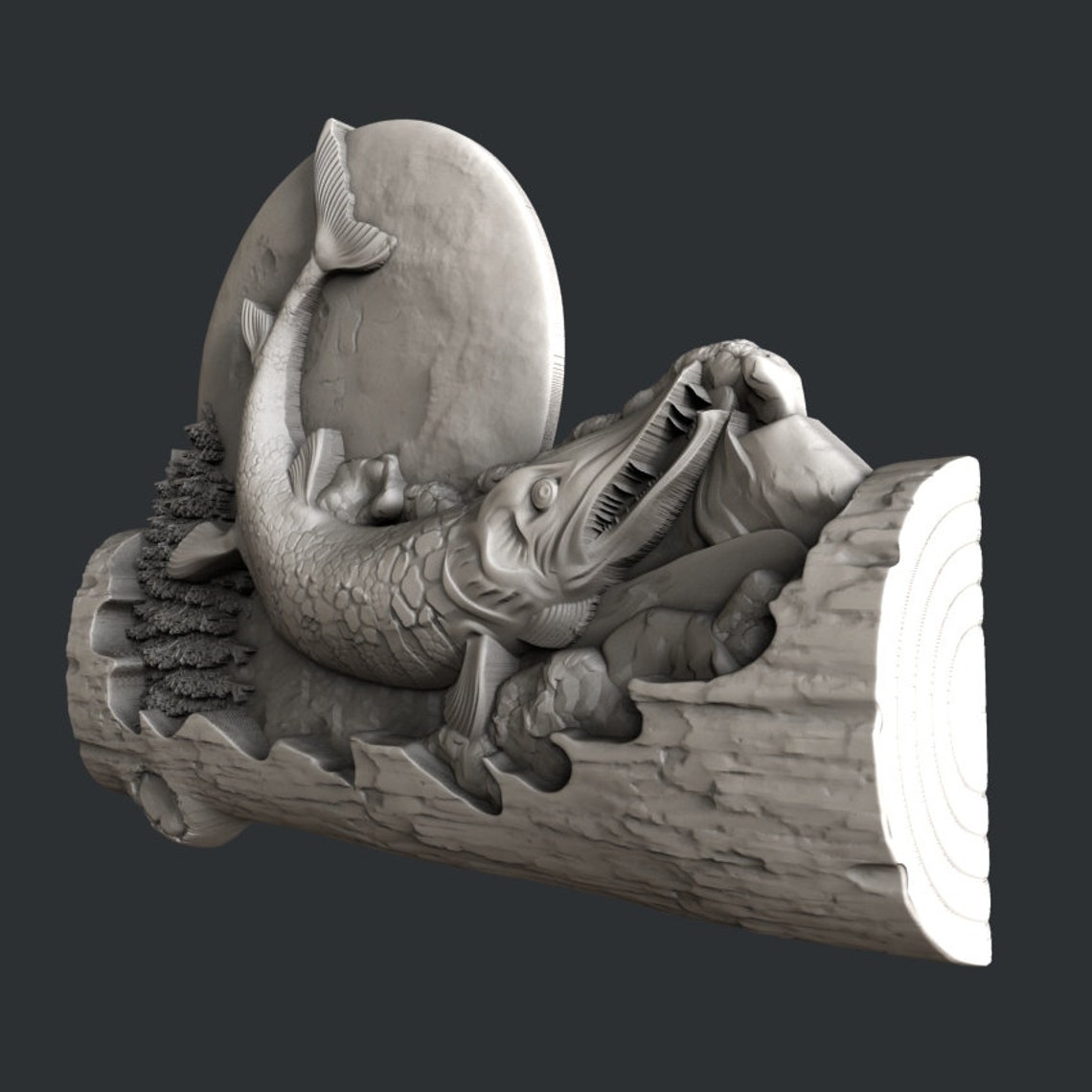 3d STL Models for CNC Fish - Etsy