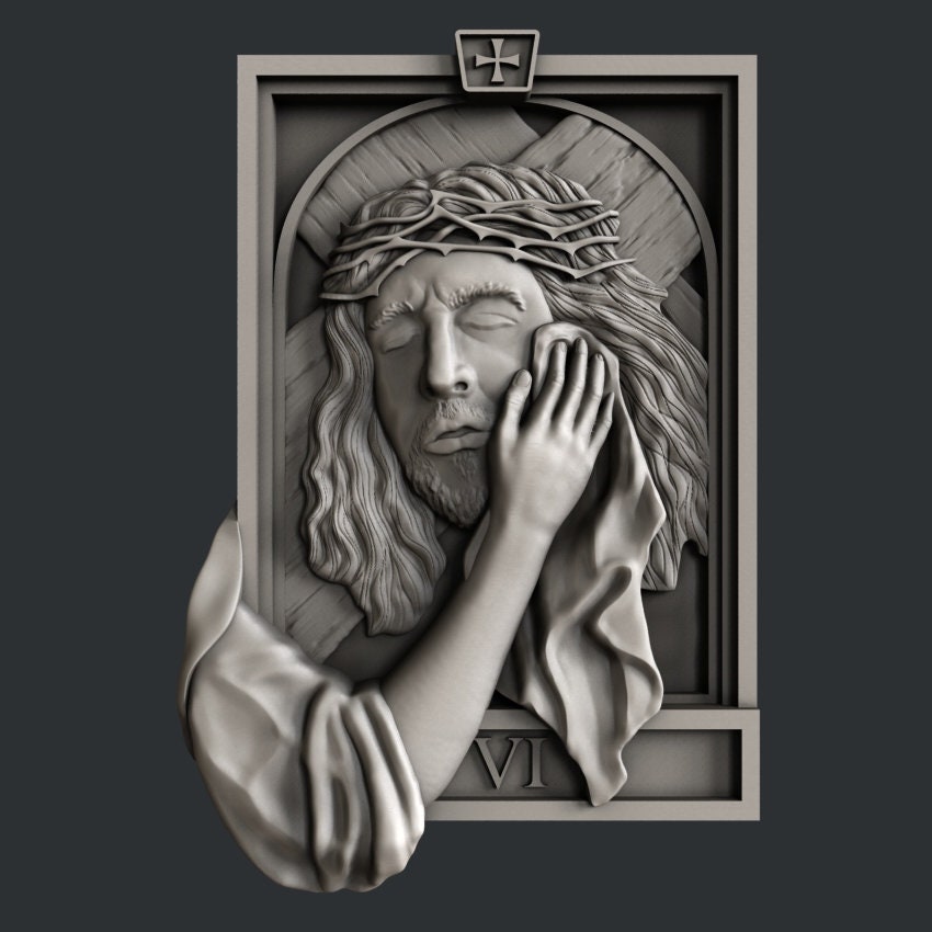 3d STL Models for CNC Jesus - Etsy Canada