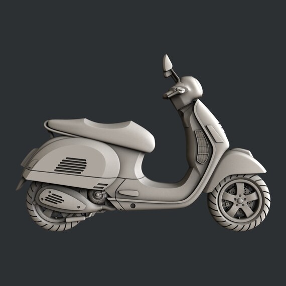 3d STL models for CNC router scooter | Etsy