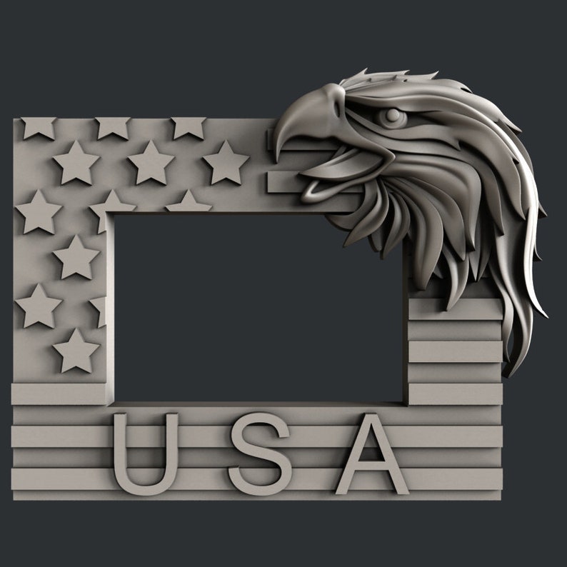 3d STL models for CNC USA set | Etsy