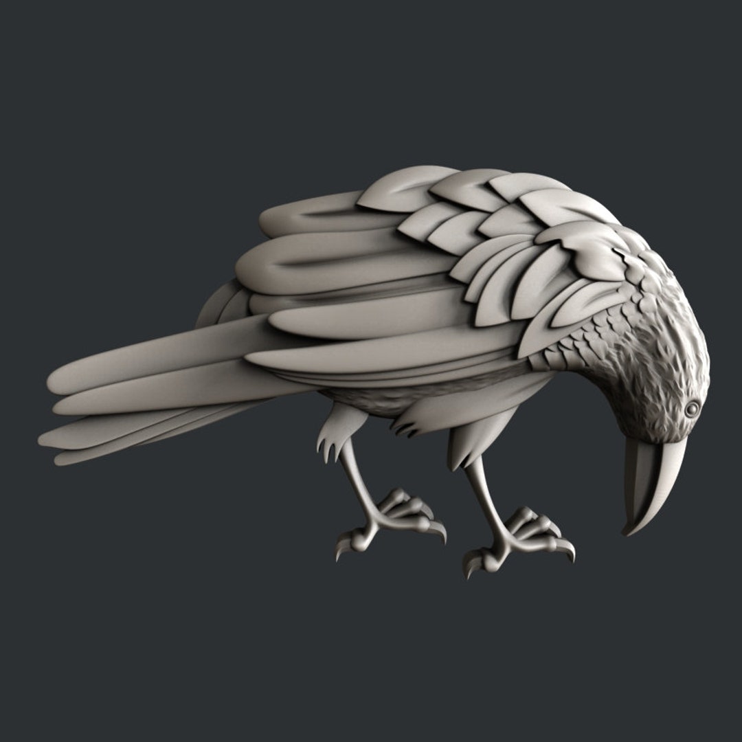 3d STL Models for CNC Raven - Etsy