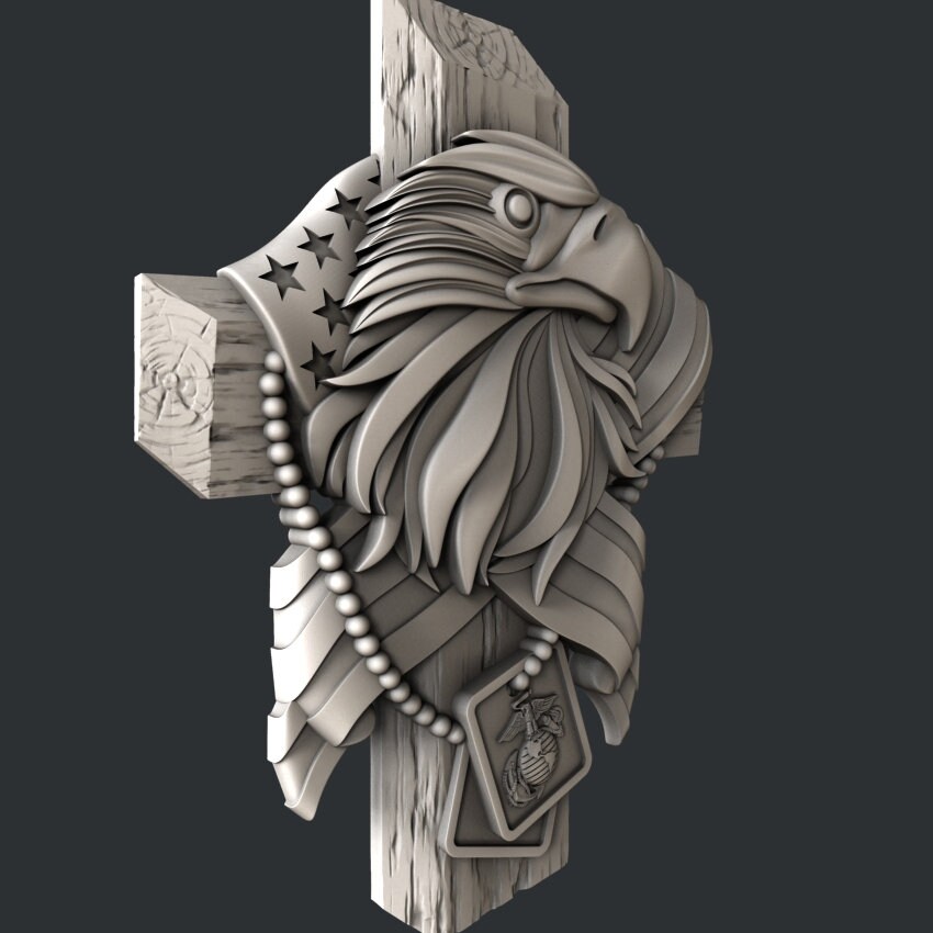 3d STL Models for CNC Router Eagle USA - Etsy