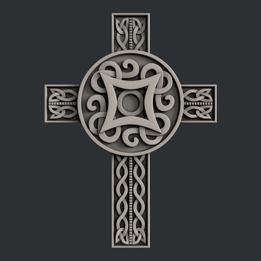 3d STL Models for CNC Set Celtic Cross V6 - Etsy