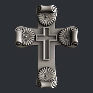 3d STL Models for CNC Set 7 Cross - Etsy