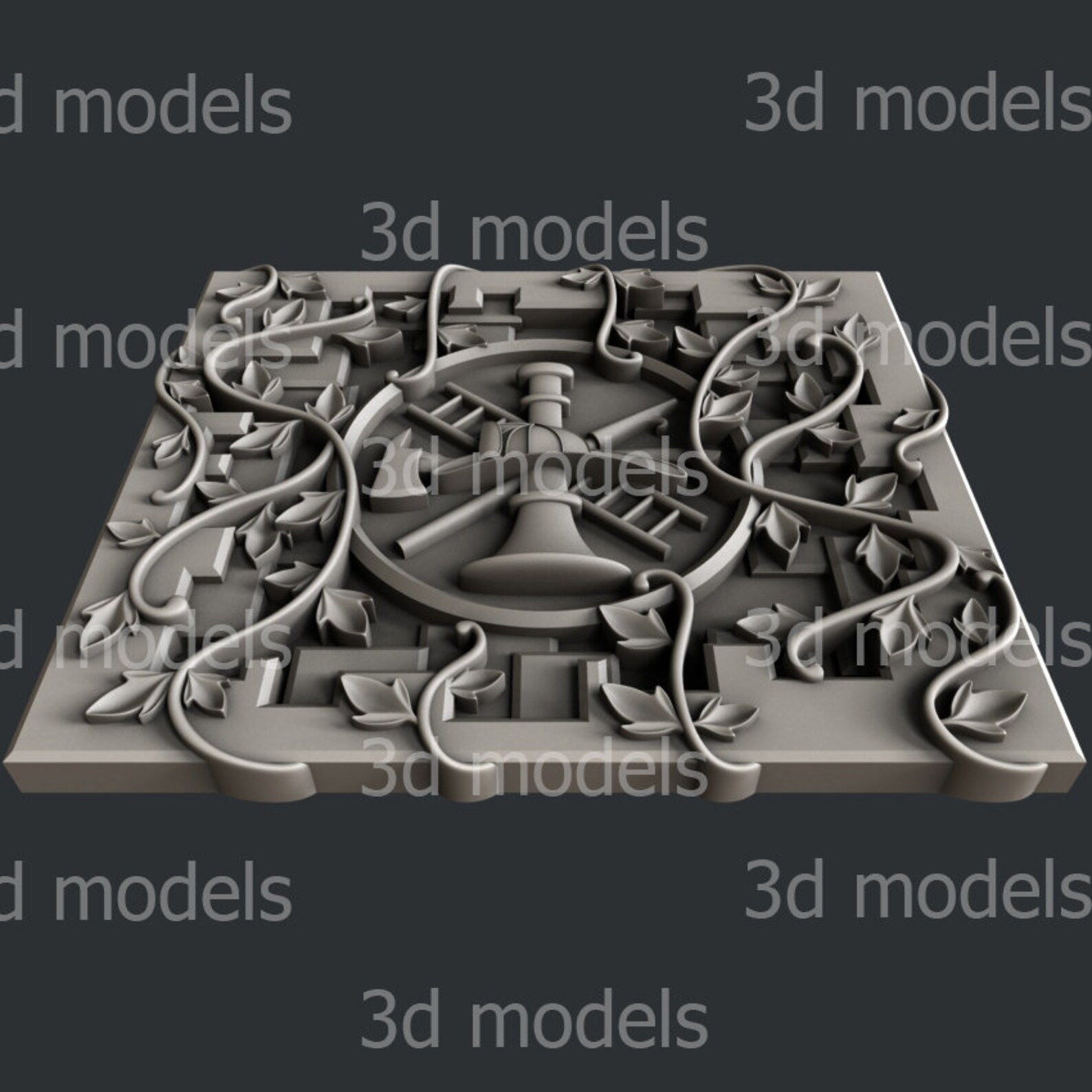 3d STL Models for CNC or 3d Printer Fire Fighter - Etsy