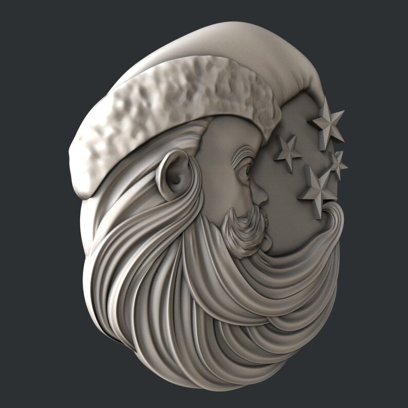 3d Stl Models For Cnc Router Moon Etsy