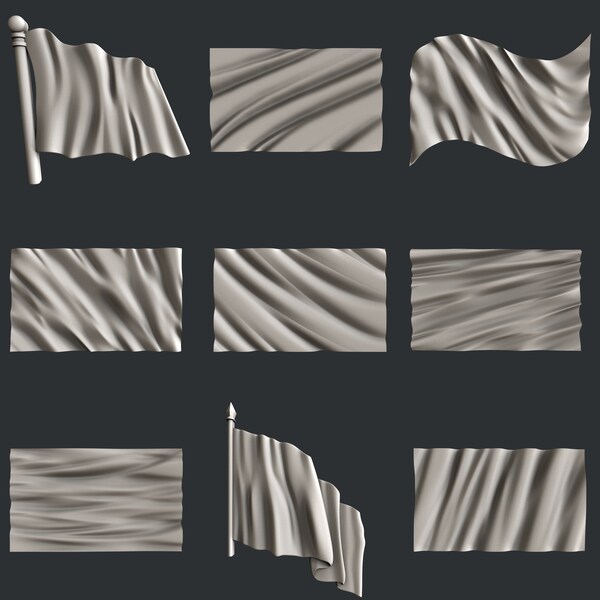 3d Printed Flags - Etsy