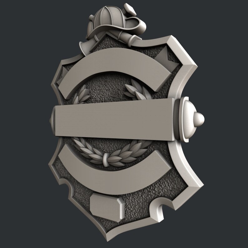 3d STL Models for CNC Router Badge B7 - Etsy