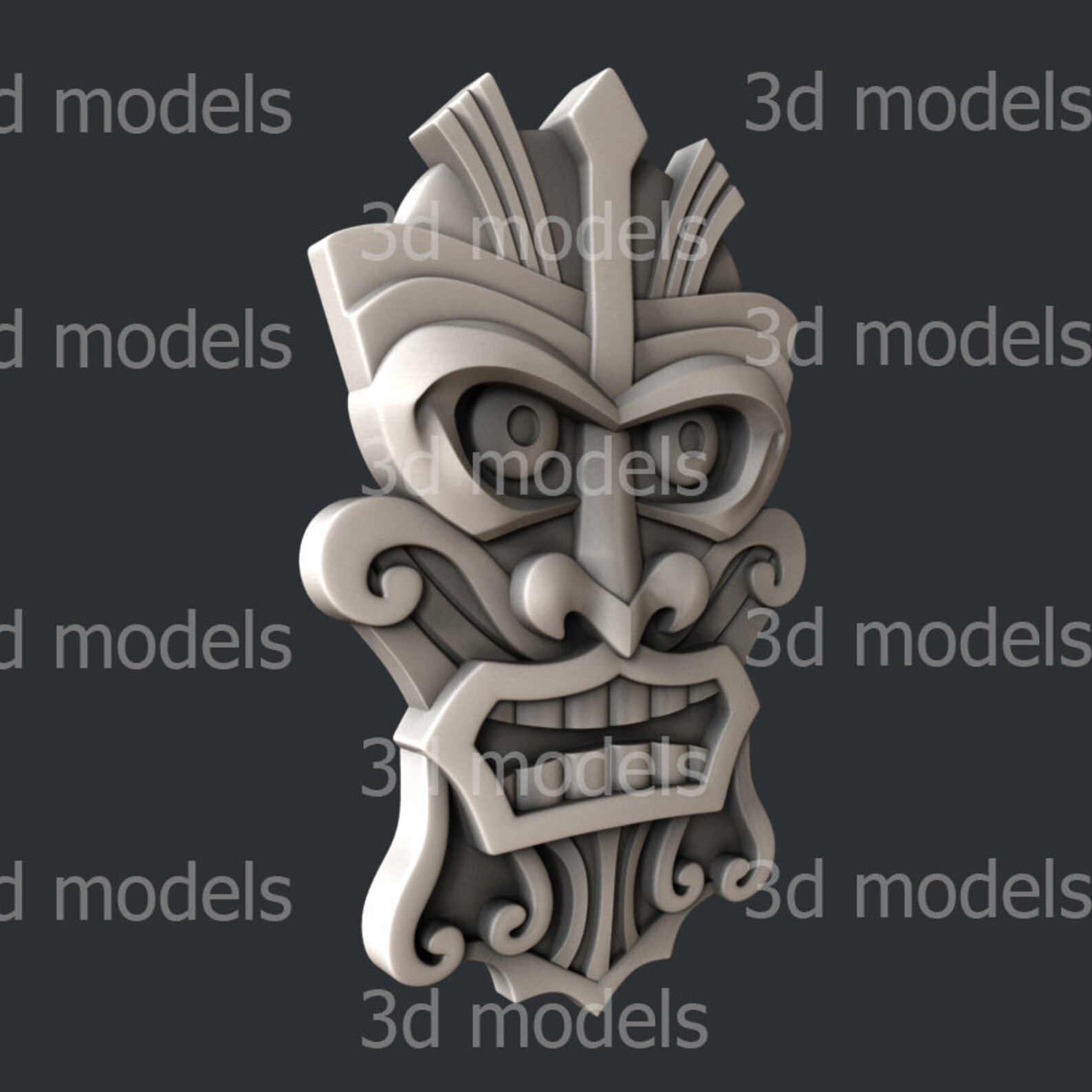 3d STL Models for CNC Router Totem Set2 - Etsy