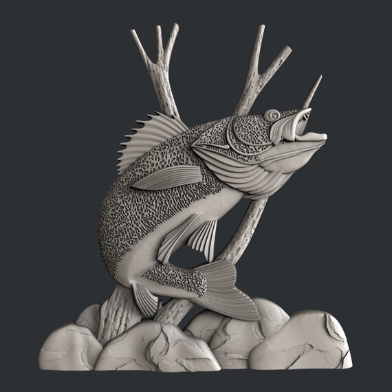 3d STL Models for CNC Router Fish | Etsy Canada