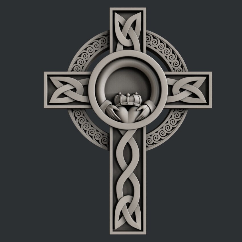 3d STL Models for CNC Set Celtic Cross V6 - Etsy