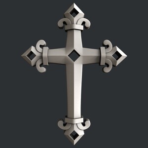 3d STL Models for CNC Set 5 Cross - Etsy