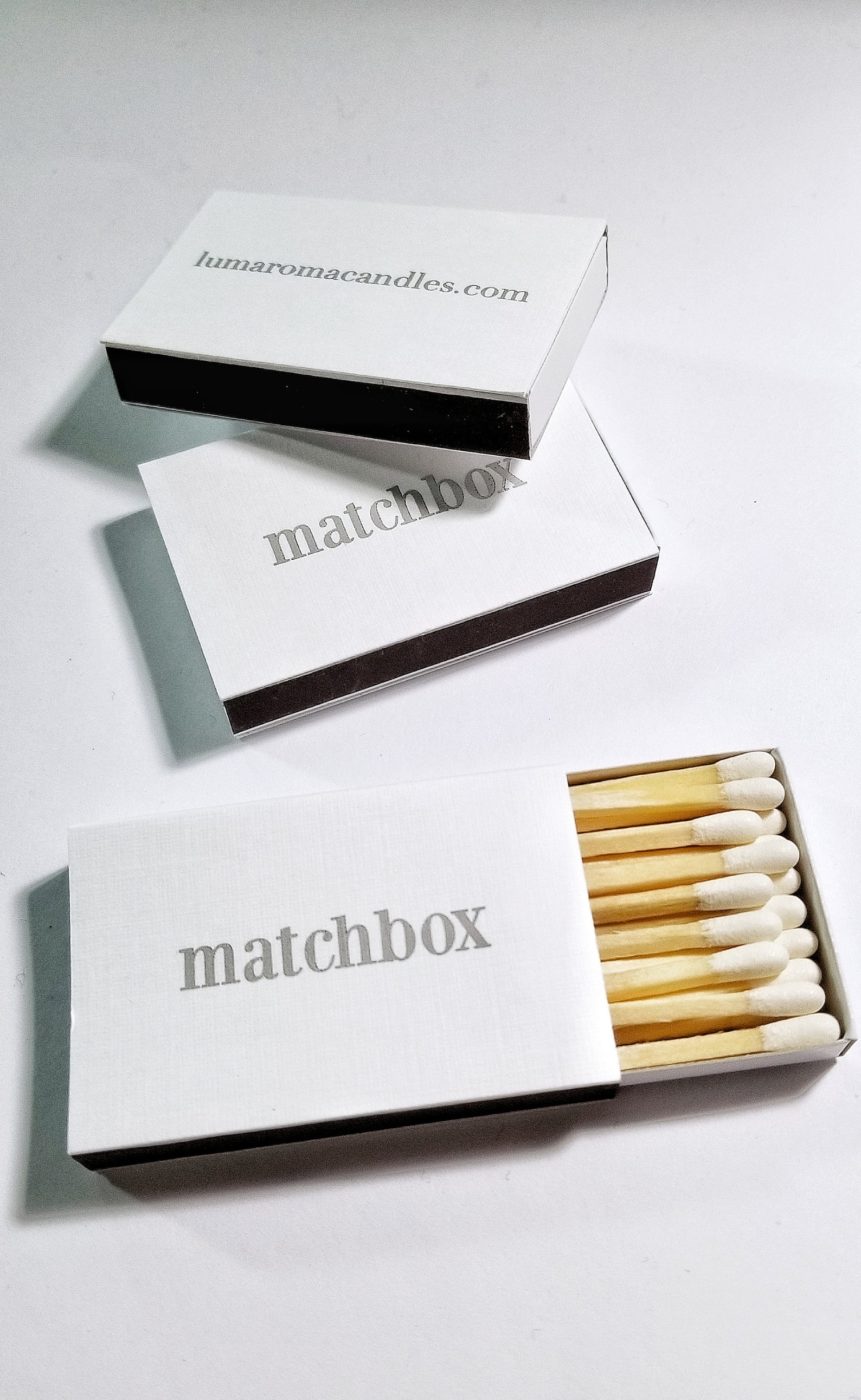 Small White Matches Matches Linen Match Box 22 Count - Etsy Australia