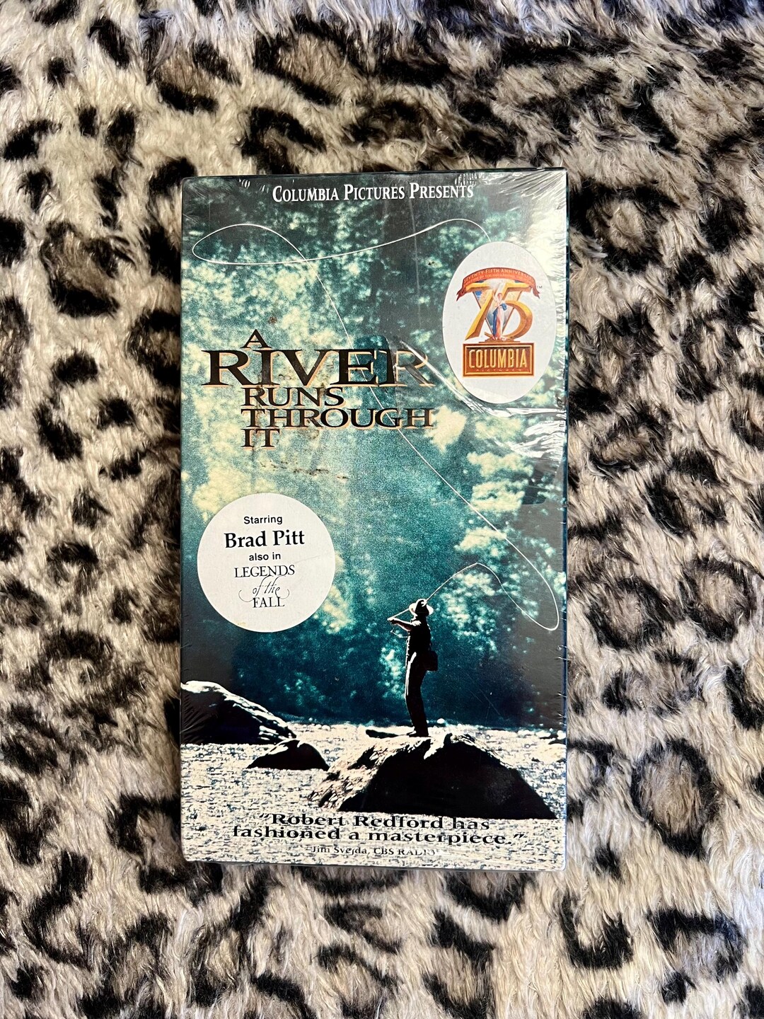 1992 SEALED A River Runs Through It VHS Tape Movie Brad Pitt Drama - Etsy
