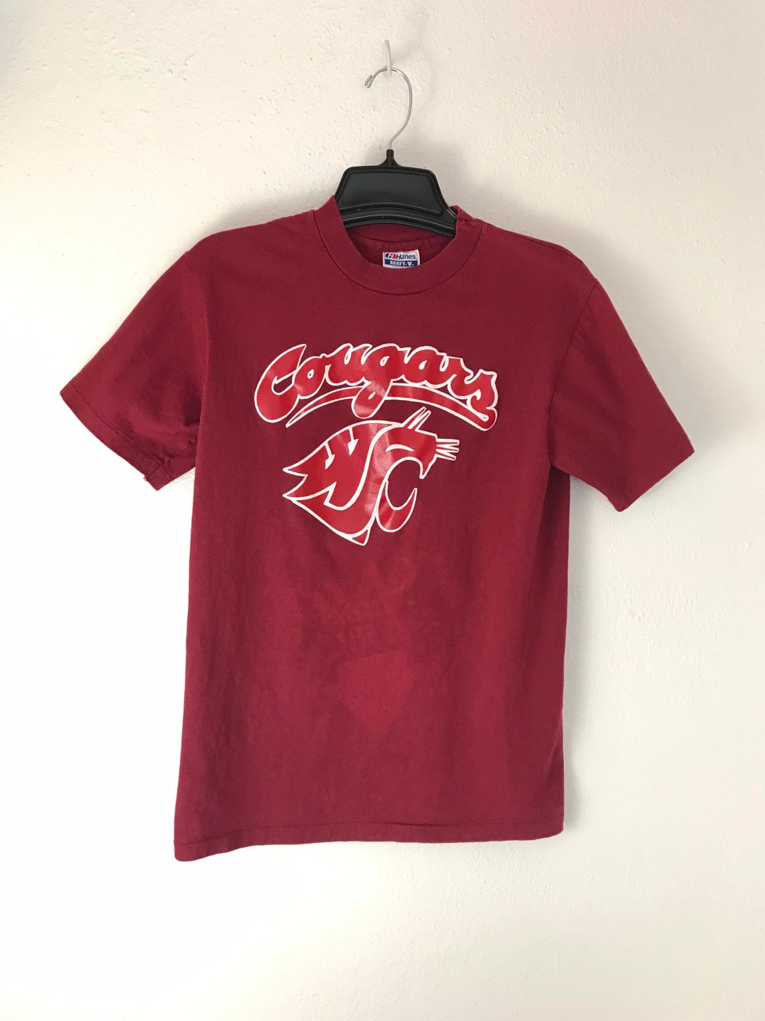 90s COUGARS Shirt / Vintage WAZZU Washington State University Cougs ...