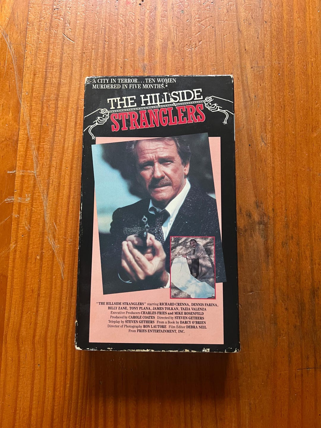 1989 the Hillside Stranglers VHS / Vintage Richard Crenna Los Angeles ...