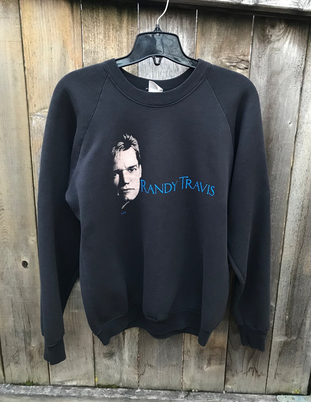 1988 RANDY TRAVIS Sweatshirt / Vintage Country Music Star Randy Travis ...