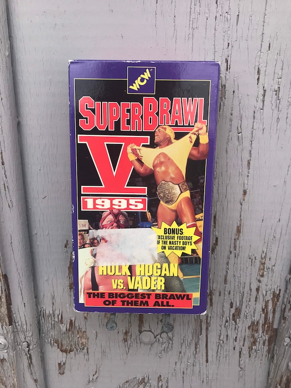 1995 WCW Superbrawl 5 VHS / Vintage Pro Wrestling Tape Hulk | Etsy