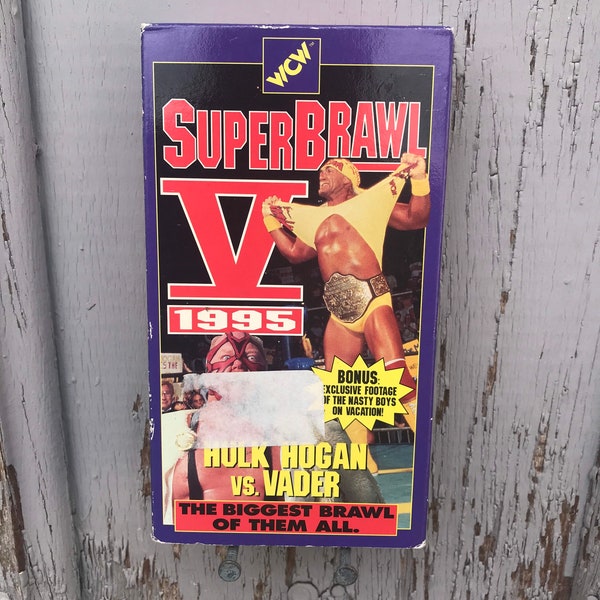 Wcw Vhs Vintage - Etsy