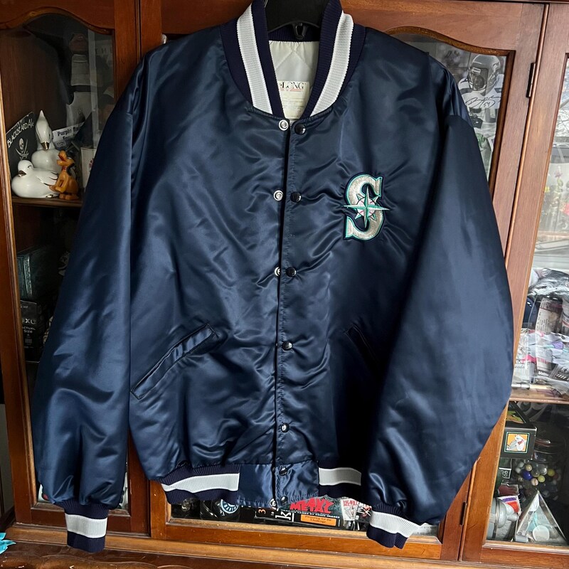 90s Baseball Jacket - Etsy