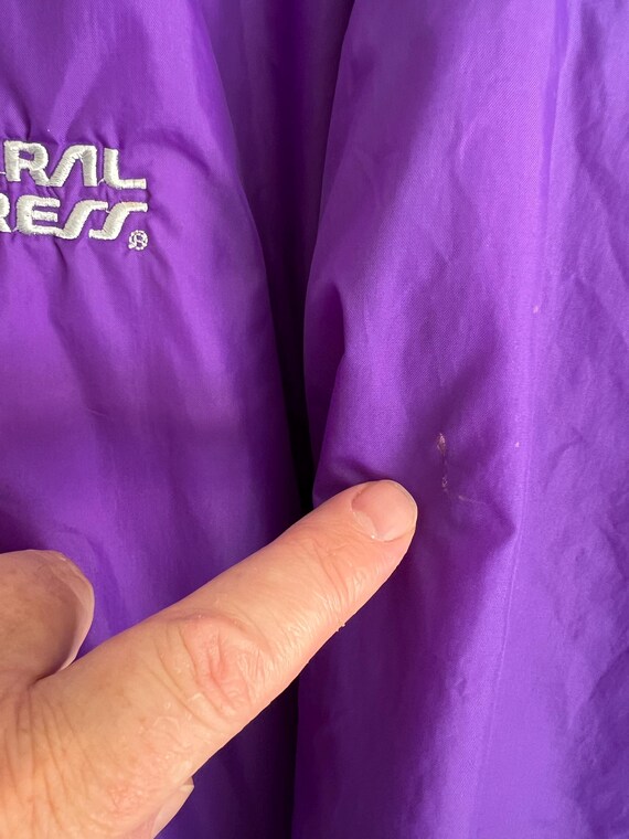 80s/90s FEDERAL EXPRESS Jacket / Vintage Delivery Dri… - Gem