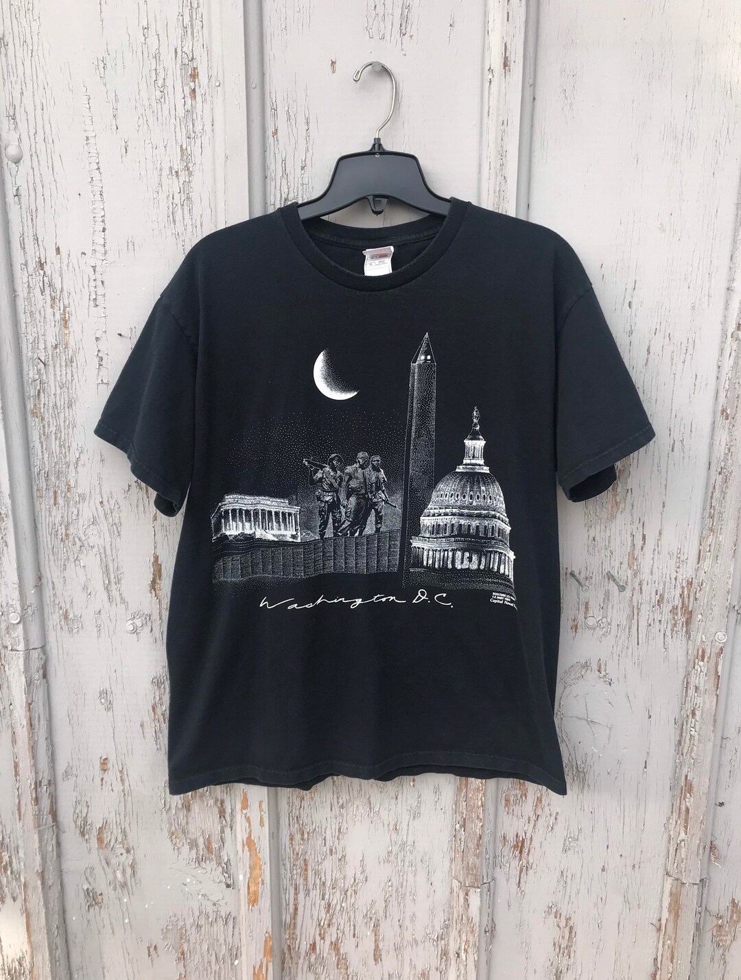 Vintage WASHINGTON DC Shirt / Capitol Novel Tees 1984 AMAZING Screen ...