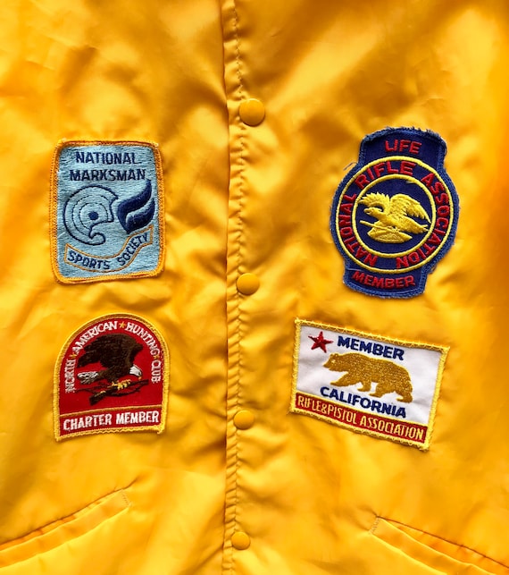 60s GUN CLUB Jacket / Vintage Smith & Wesson Ruger Na… - Gem