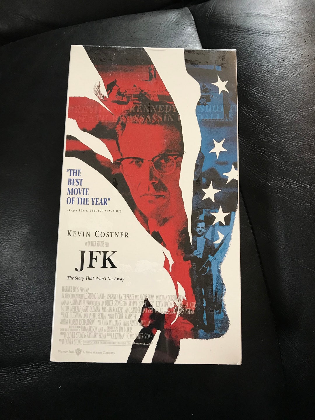 Sealed 1991 JFK VHS Tape Never Opened - Kevin Costner Warner Bros - Etsy