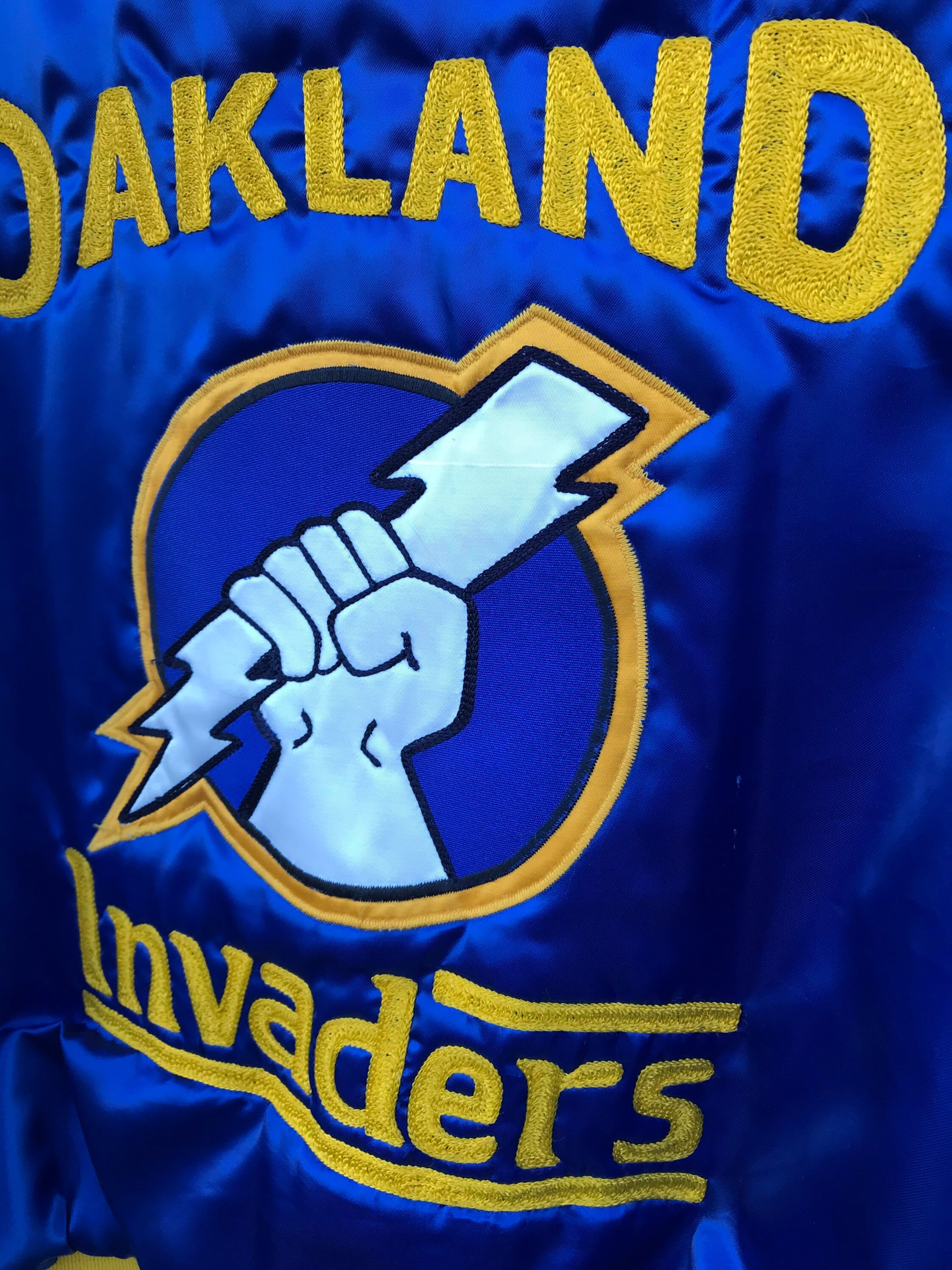 Rare 80s OAKLAND INVADERS Jacket / Vintage AFL Football | Etsy
