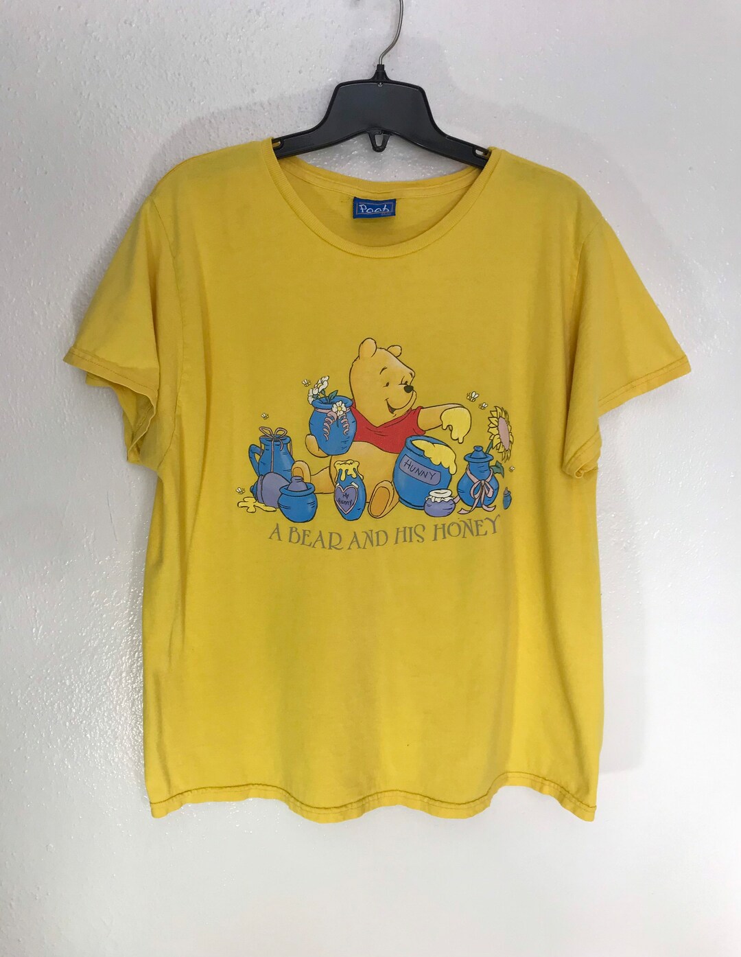 90s POOH Shirt / Vintage DISNEY Jerry Leigh Winnie the Pooh Graphic Tee ...