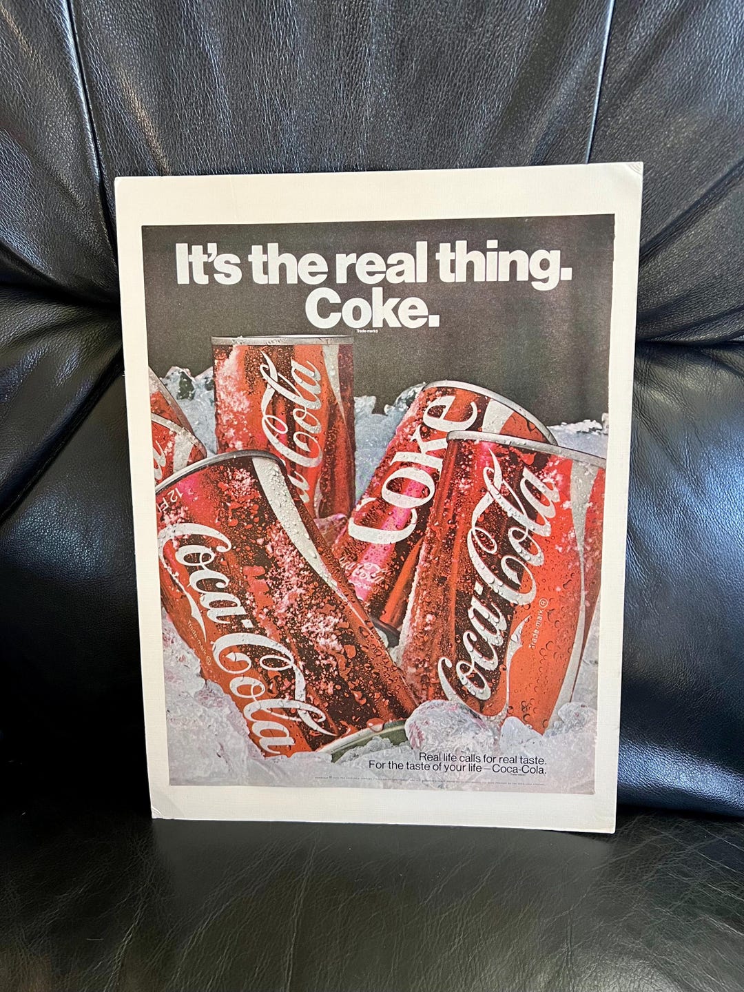 1970 Coke Advertisement / Vintage Coca Cola “it’s the Real Thing. Coke ...