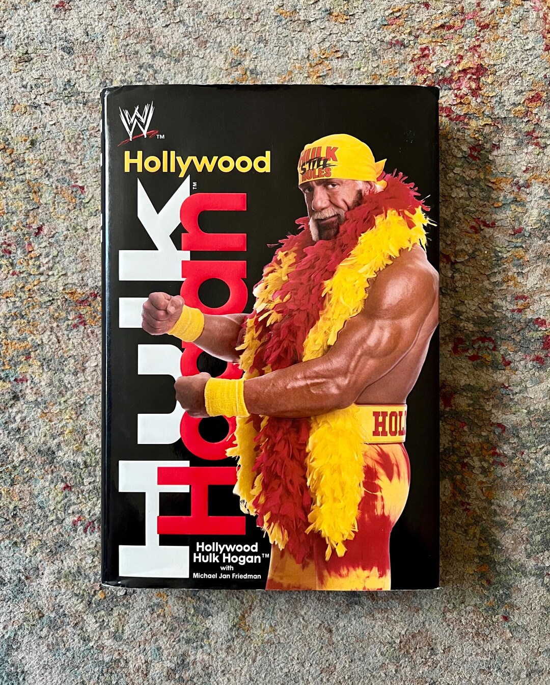 2002 HULK HOGAN Book / Vintage WWE Hollywood Hulk Hogan Biography About ...