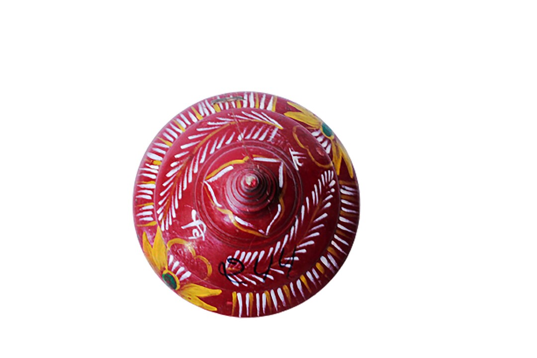 Vintage Red Tika Box, Vintage Makeup Container, Old Red Lacquer Box ...