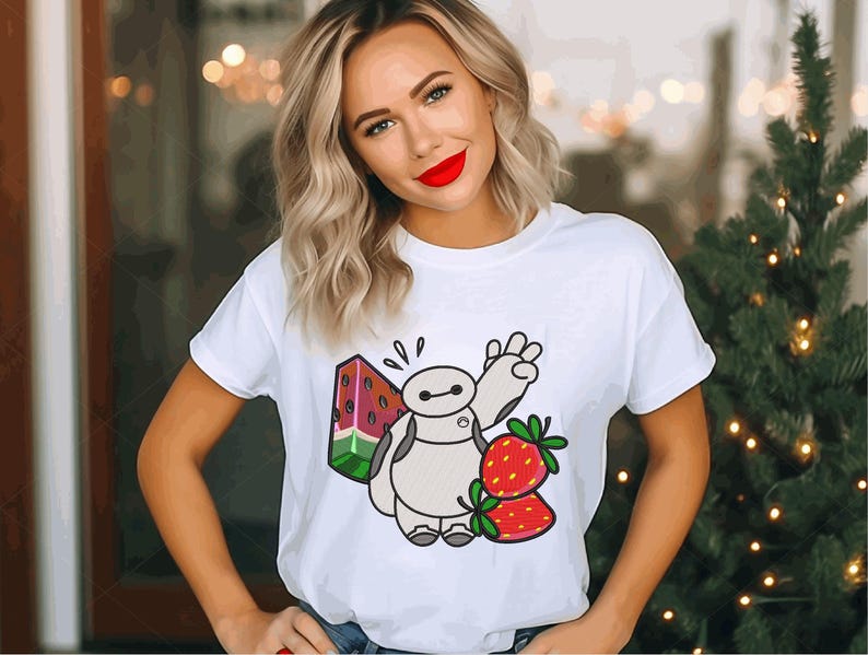 Baymax, Baymax Big Hero, Baymax Embroidery, Baymax Embroidery Digitize ...