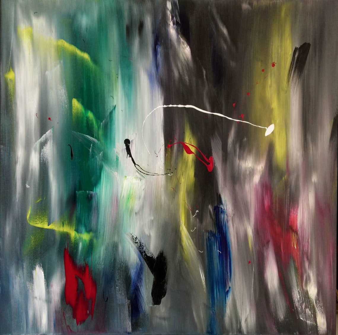 Abstract Original Painting 3D Paintingcontemporary - Etsy