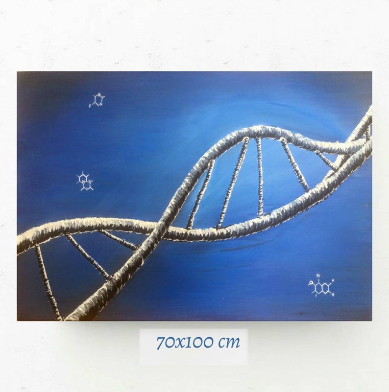Abstract Painting 40 original Painting DNA Artwork - Etsy