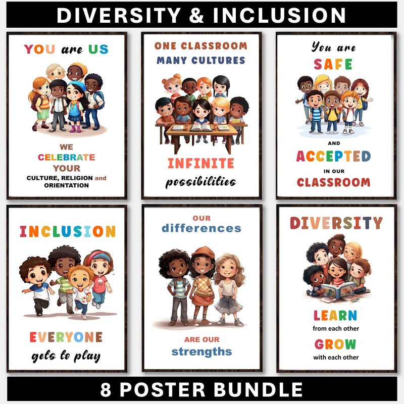 Inclusive Classroom Decor - Etsy
