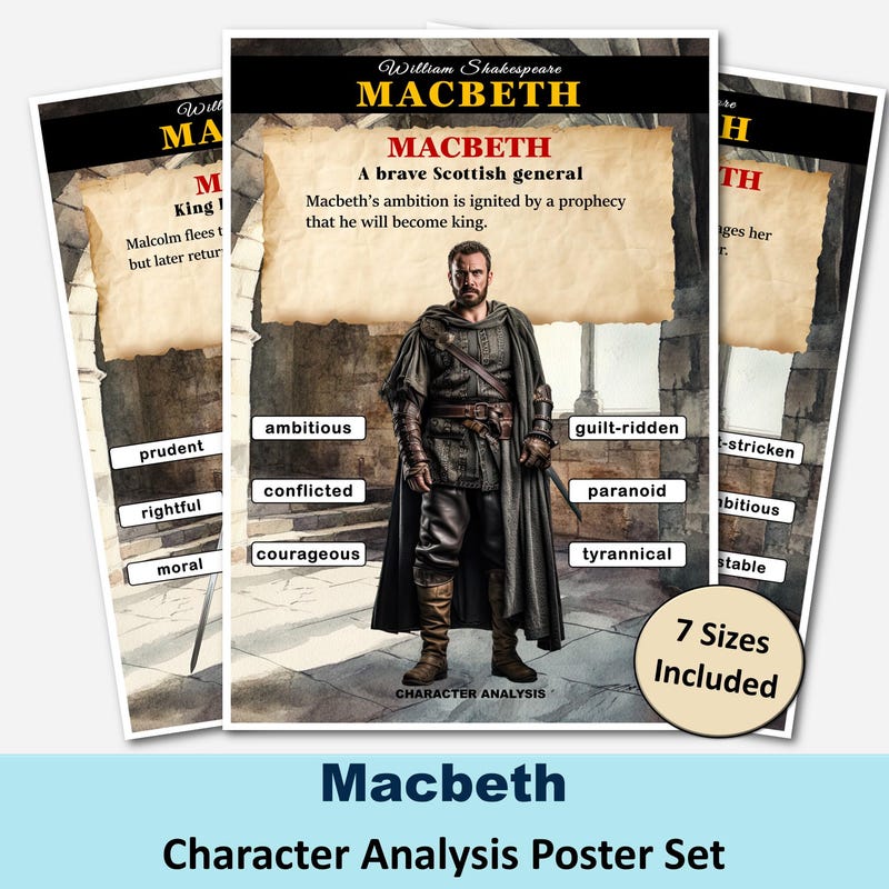Macbeth Poster - Etsy