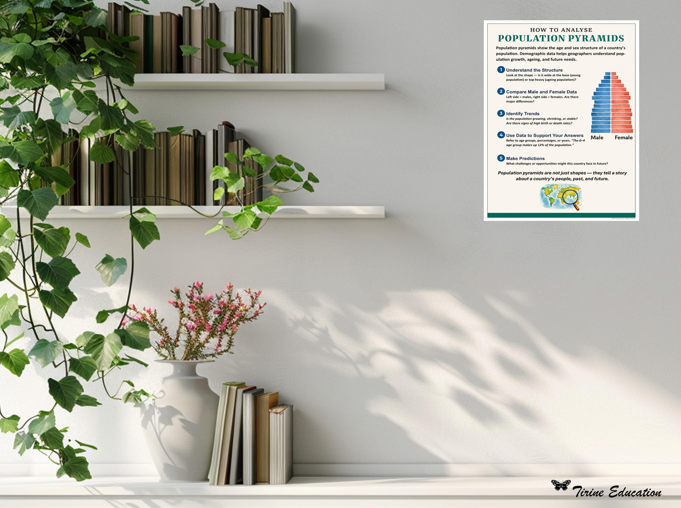 Geography Skills Poster Set, Printable, Digital Geography Classroom ...