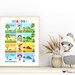 Seasons Printable Seasons Poster Educational Classroom Poster Six Sizes ...
