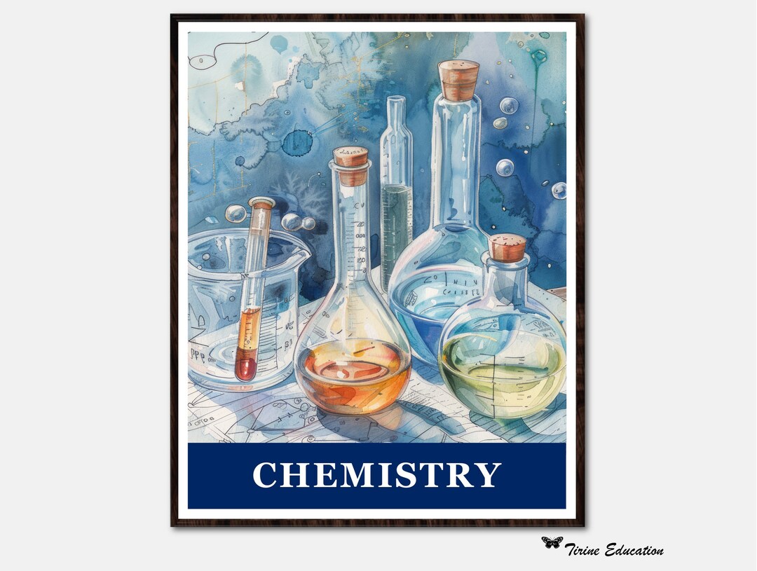 Chemistry Wall Art, Science Wall Art, Classroom Poster, Classroom Decor ...