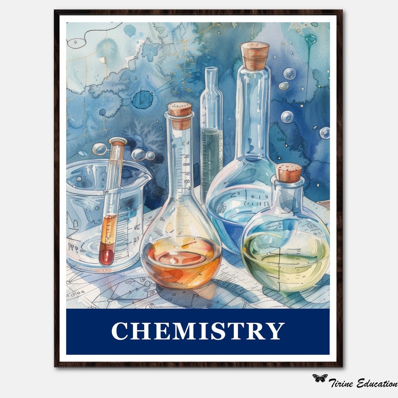 Chemistry Art - Etsy