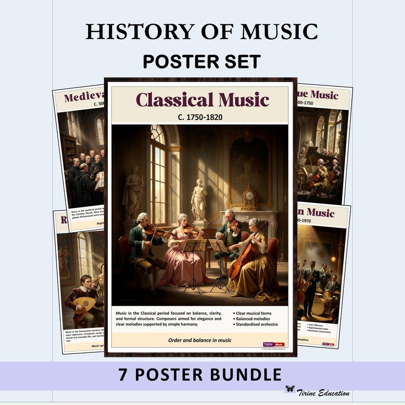 Music Classroom Poster - Etsy Canada