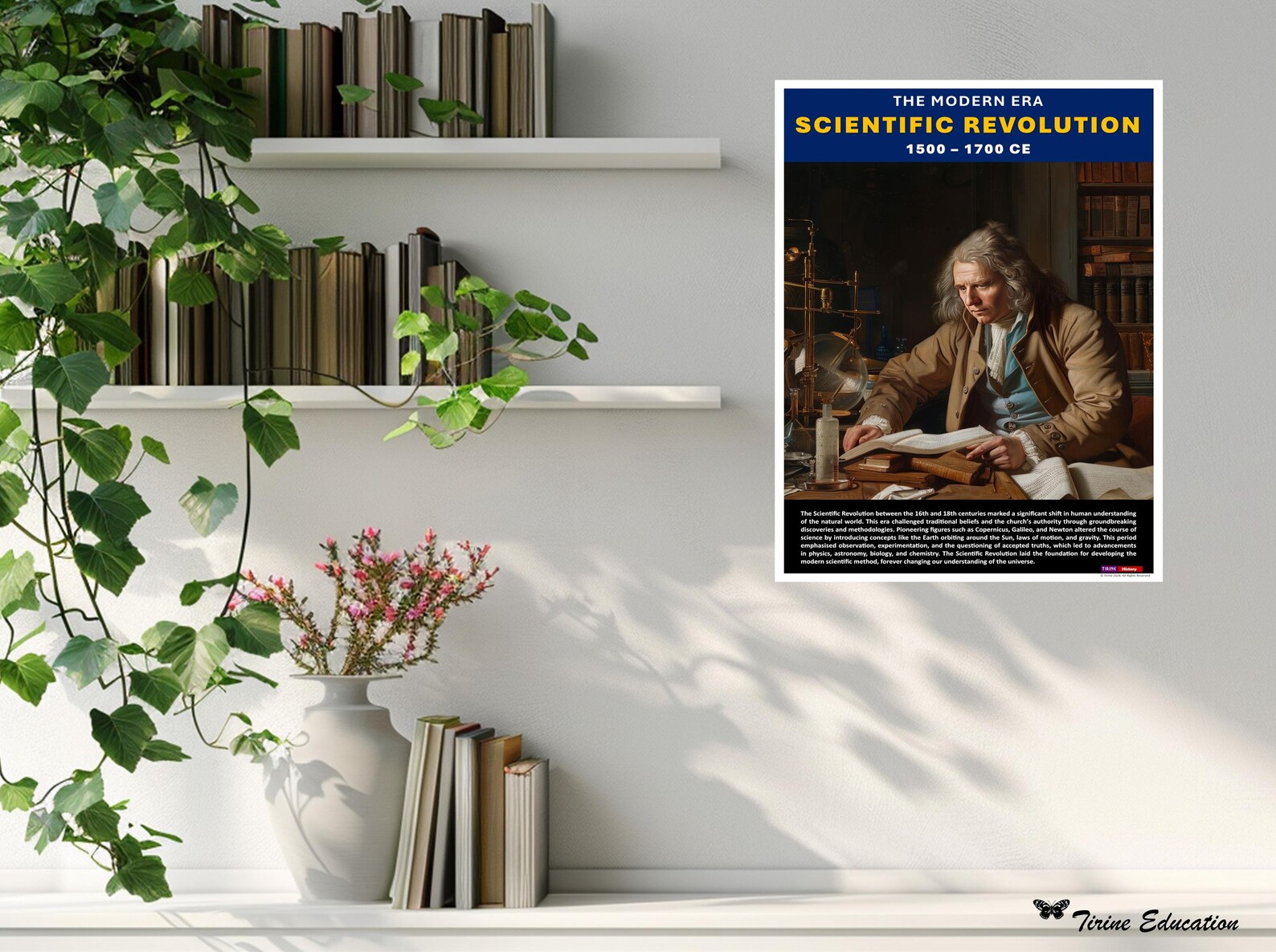 The Scientific Revolution History Poster, History Students, Historical ...