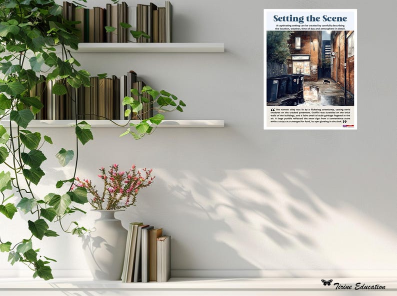 English Classroom Posters, Descriptive Writing, Printable Writing ...