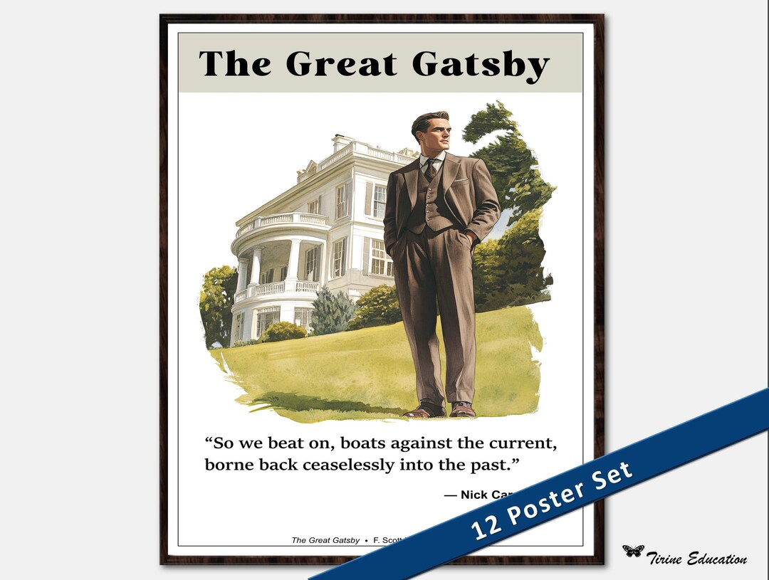 Literary Quotes Classroom Posters – Printable, Digital Popular Novel ...